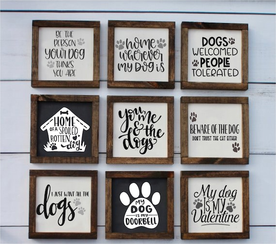 Dog Lover Signs