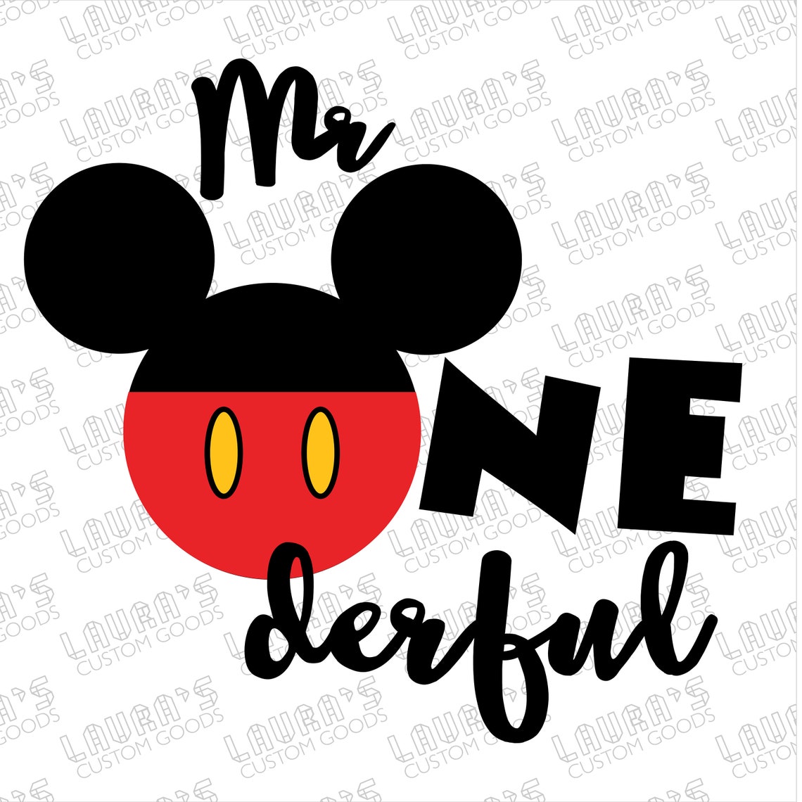 Mickey Mouse One Svg Mickey Mouse Svg Onederful Svg One - Etsy Australia