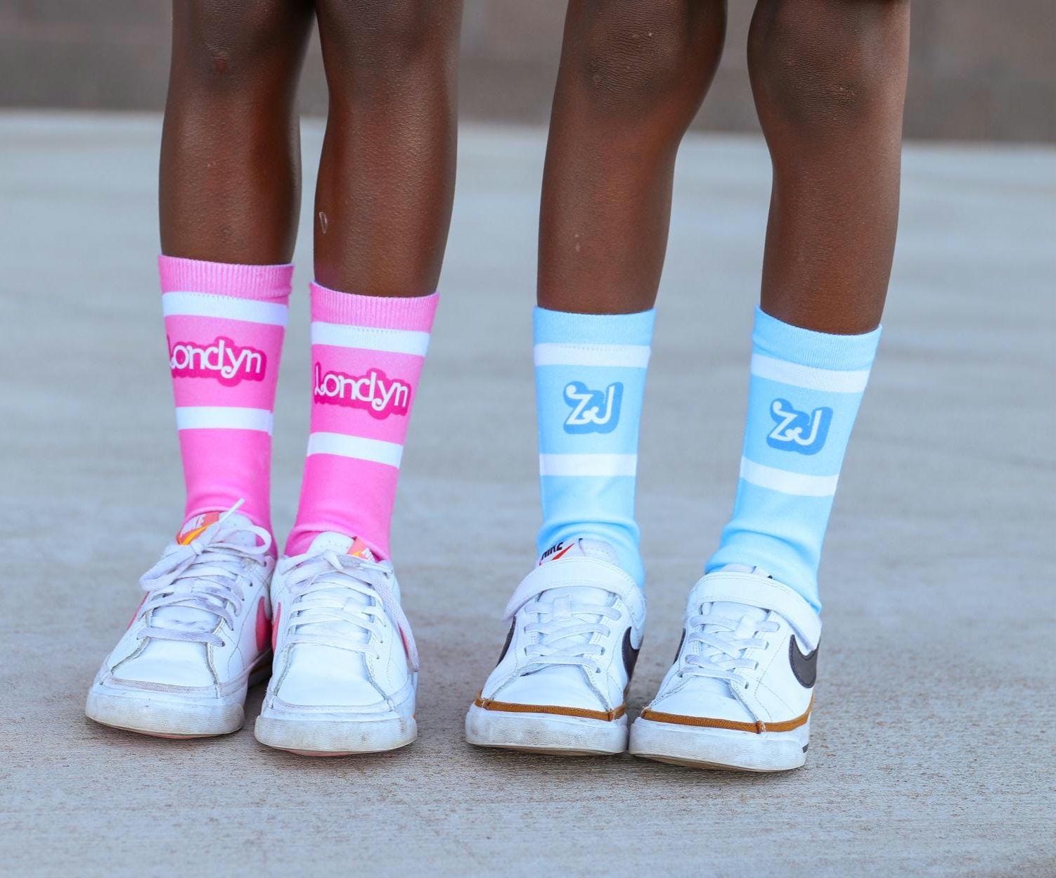 Girly Girl Doll Socks, Group Matching Idea, Family Photos, Child to ...