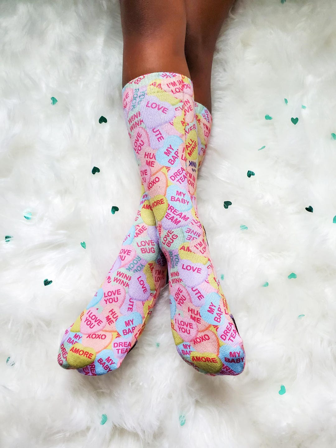 Candy Hearts Socks, Group Matching Idea, Family Photos, Child to Adult ...