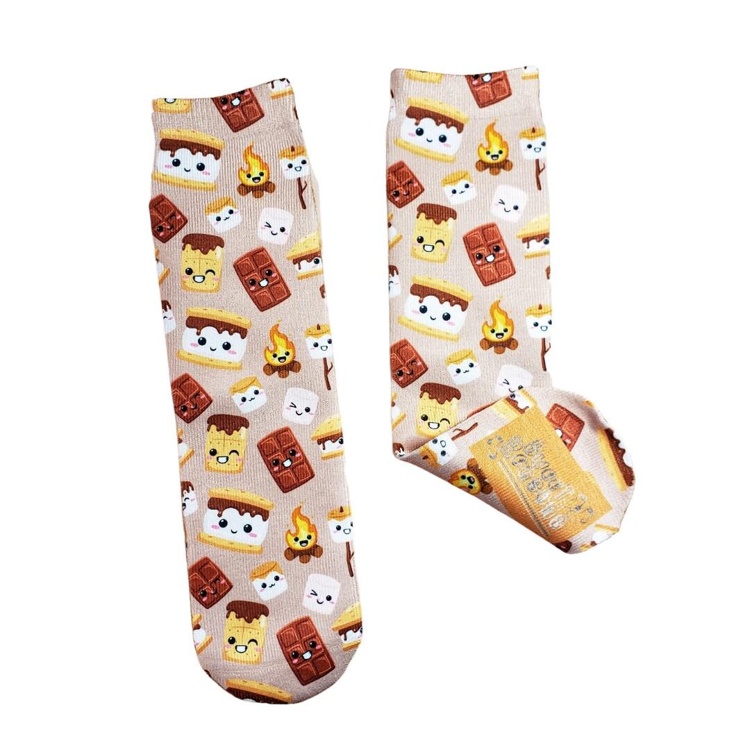 S'mores Socks, Group Matching Idea, Family Photos, Child to Adult Sizes ...