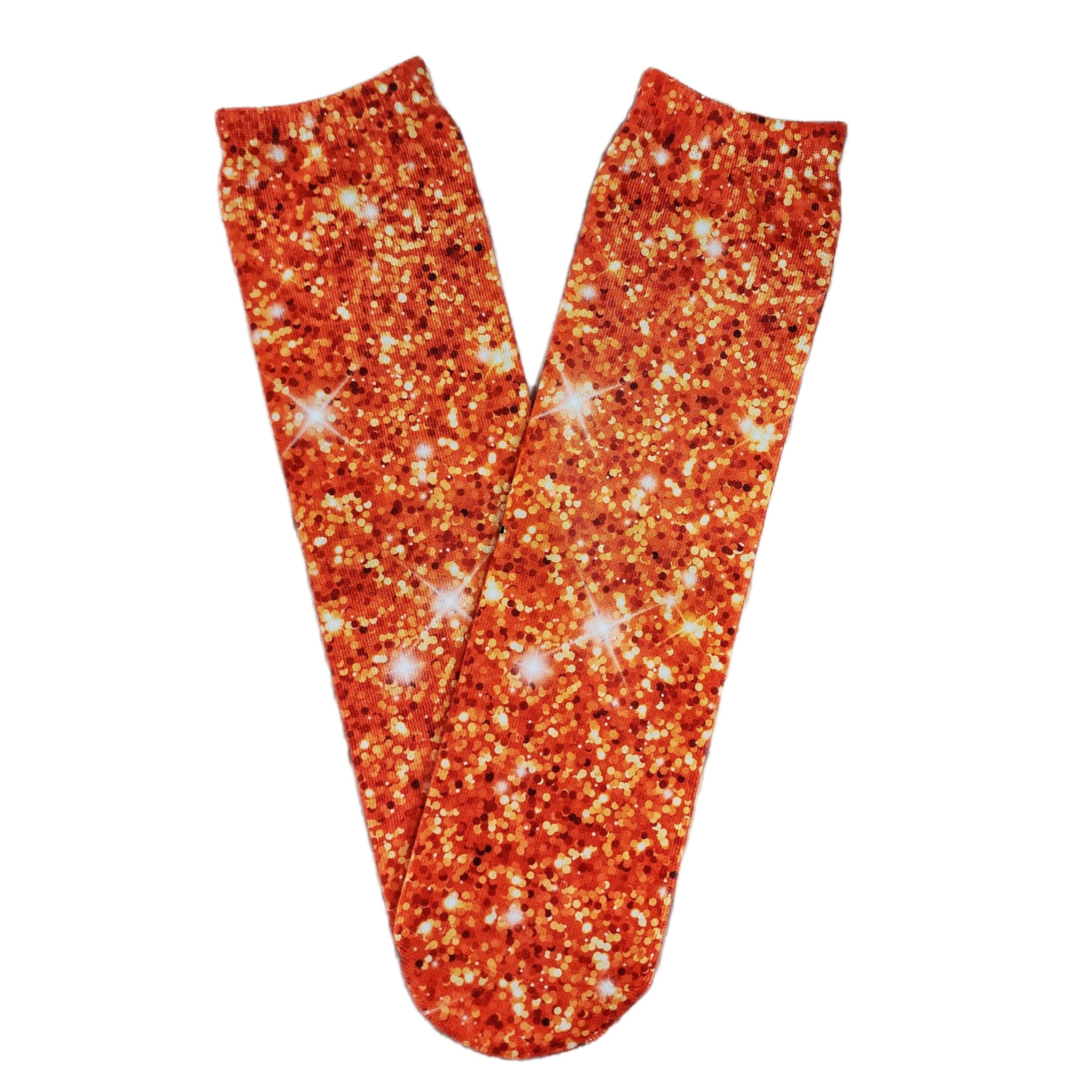 Icy Faux (fake) Glitter Socks, Group Matching Idea, Family Photos ...