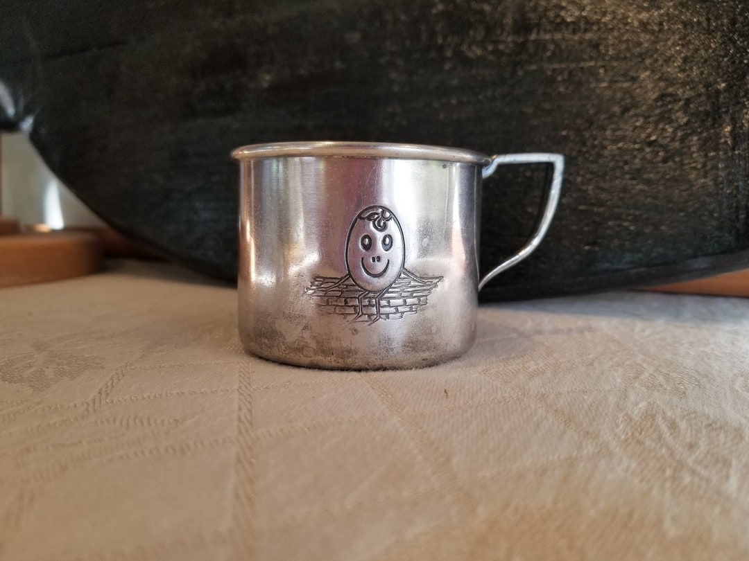 Vintage Silver Humpty Dumpty Cup by Monarch Plate Brand - Etsy