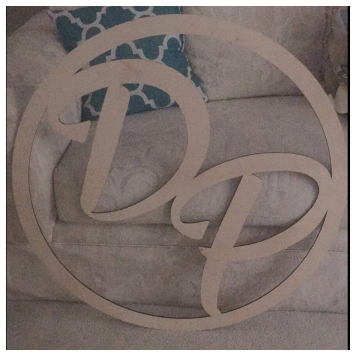 Monogram Name Sign / Personalized Wedding Sign / Couple Name | Etsy