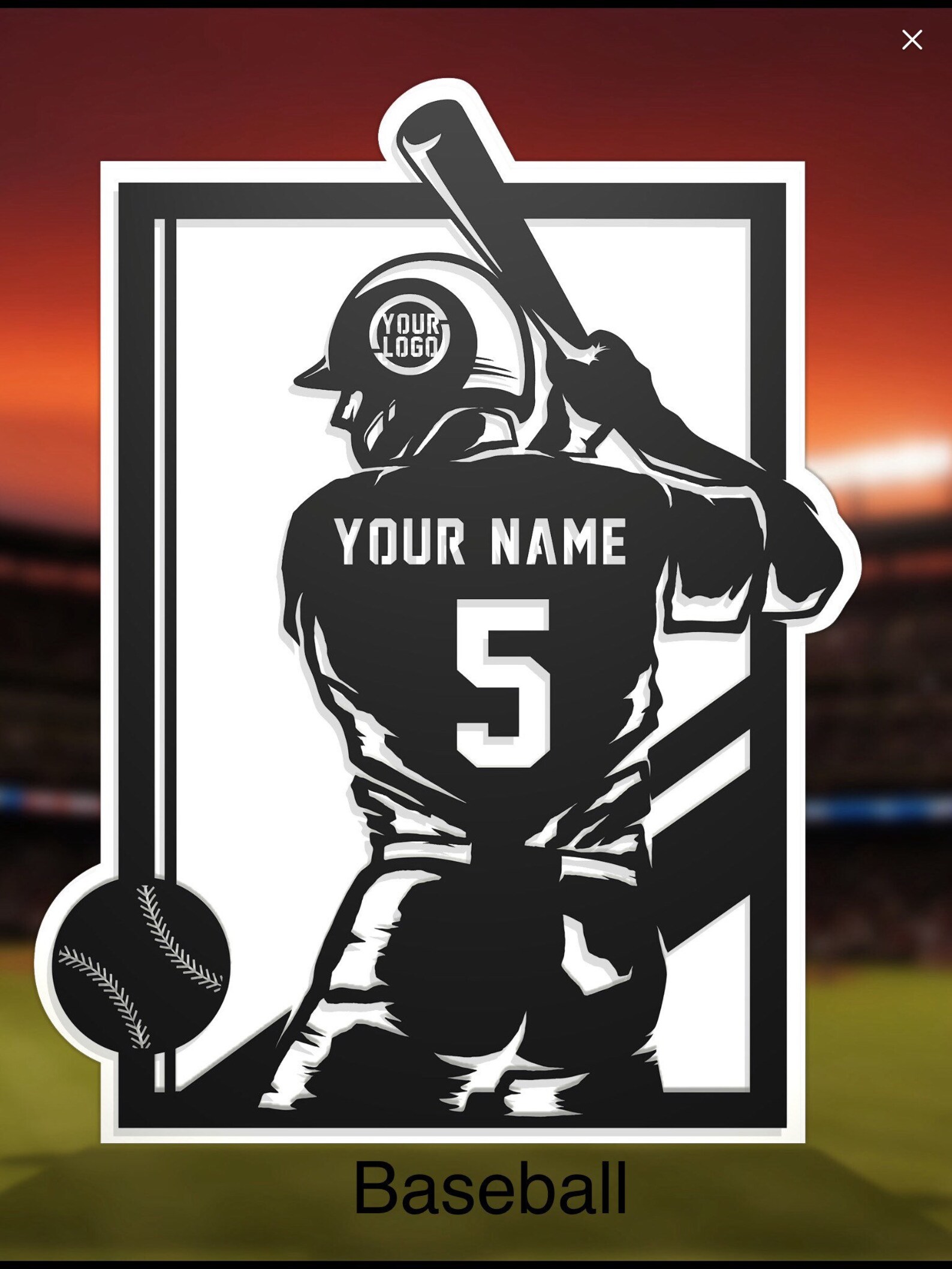 Large Personalized Football Sign, Custom Wood Football Wall Hanging ...