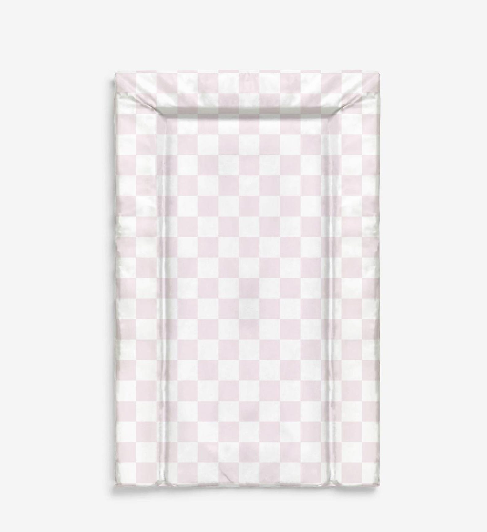 Baby Changing Mat - Pink and White Check, Nappy Changing Mat ...