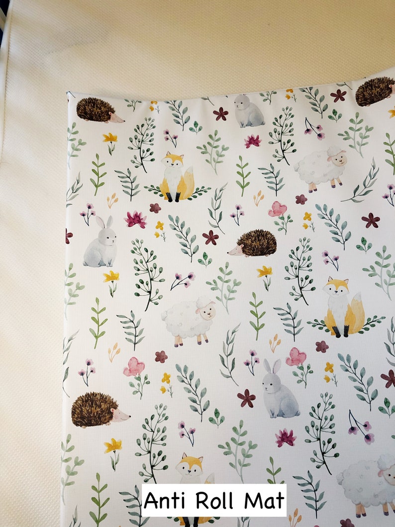 Changing Mat WOODLAND Animals Changing Mat Foxes Rabbits | Etsy UK