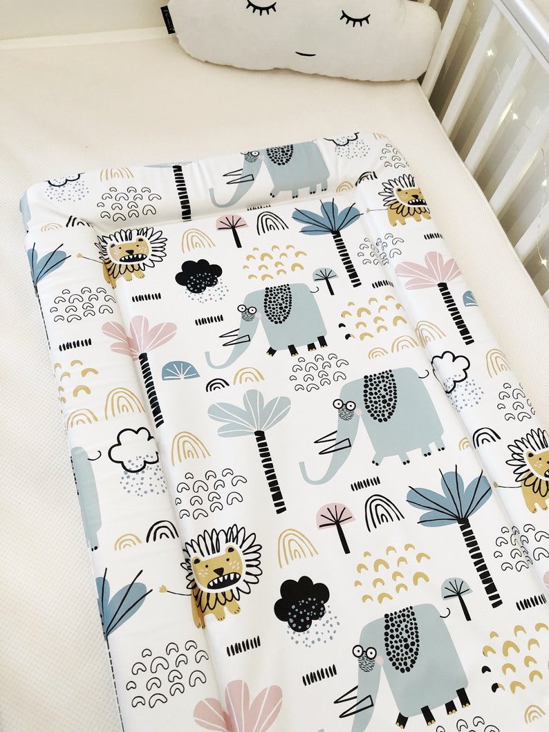 Changing Mat SAFARI Changing Mat Safari Decor Travel Mat | Etsy UK