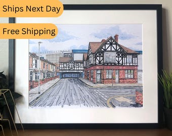 Portsmouth Fratton Park Stadium Map Location Pompey Football Soccer ...