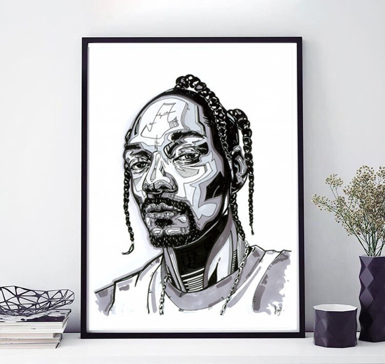 Snoop Dogg Snoop Hip Hop Print Hip Hop Legend West | Etsy