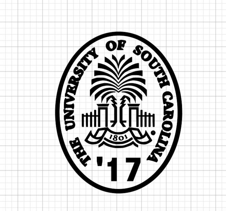 Uofsc Decal//sc Badge//alumni - Etsy