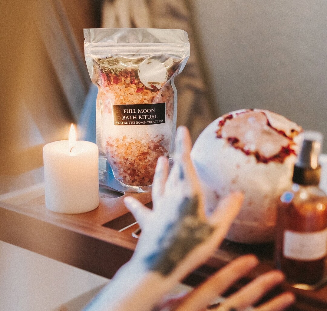 Full Moon Bath Ritual - Etsy
