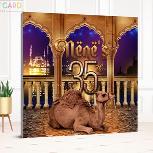 MOROCCAN BACKDROP DECOR, Moroccan Birthday Backdrop, Arabian Night ...