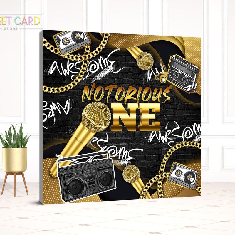 Hip Hop Backdrop - Etsy