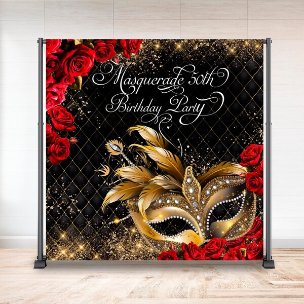 Masquerade Backdrop - Etsy