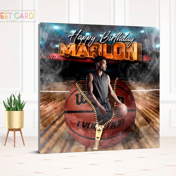 Basketball Backdrop - Etsy