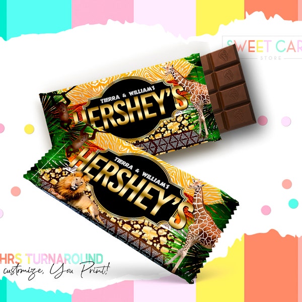 Jungle Candy Wrapper - Etsy