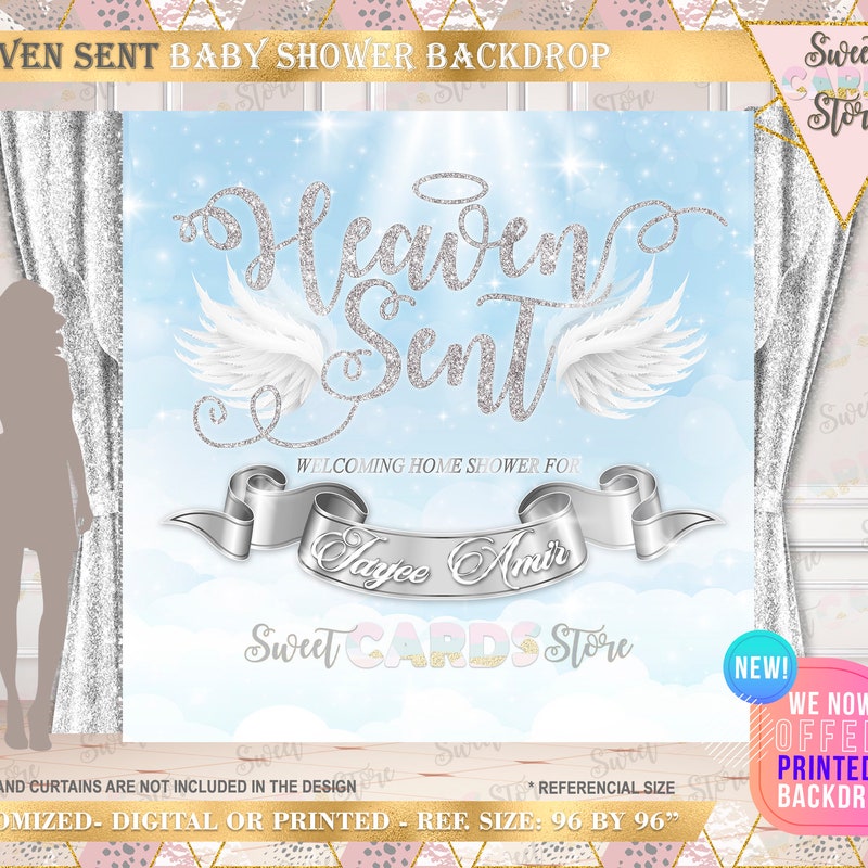 Baby Shower Backdrop - Etsy