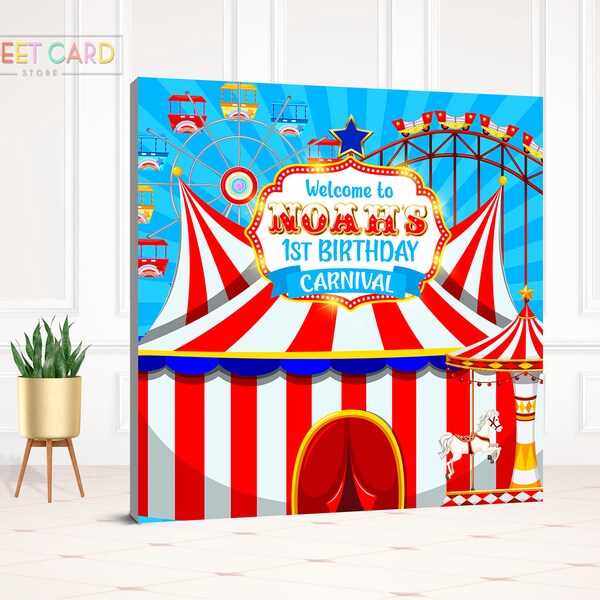 Carnival Backdrop - Etsy