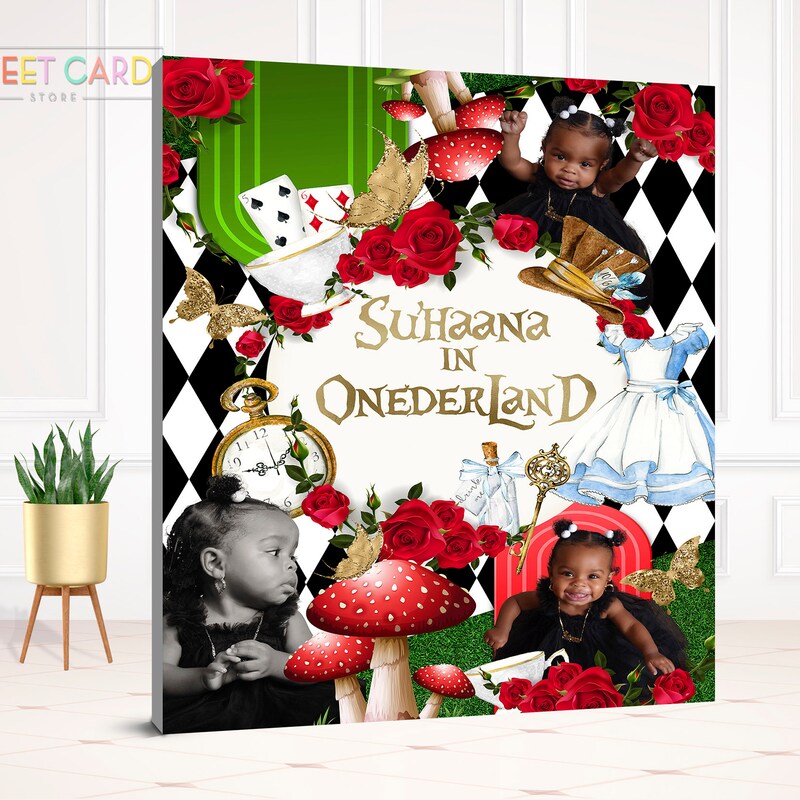 Wonderland Banner - Etsy