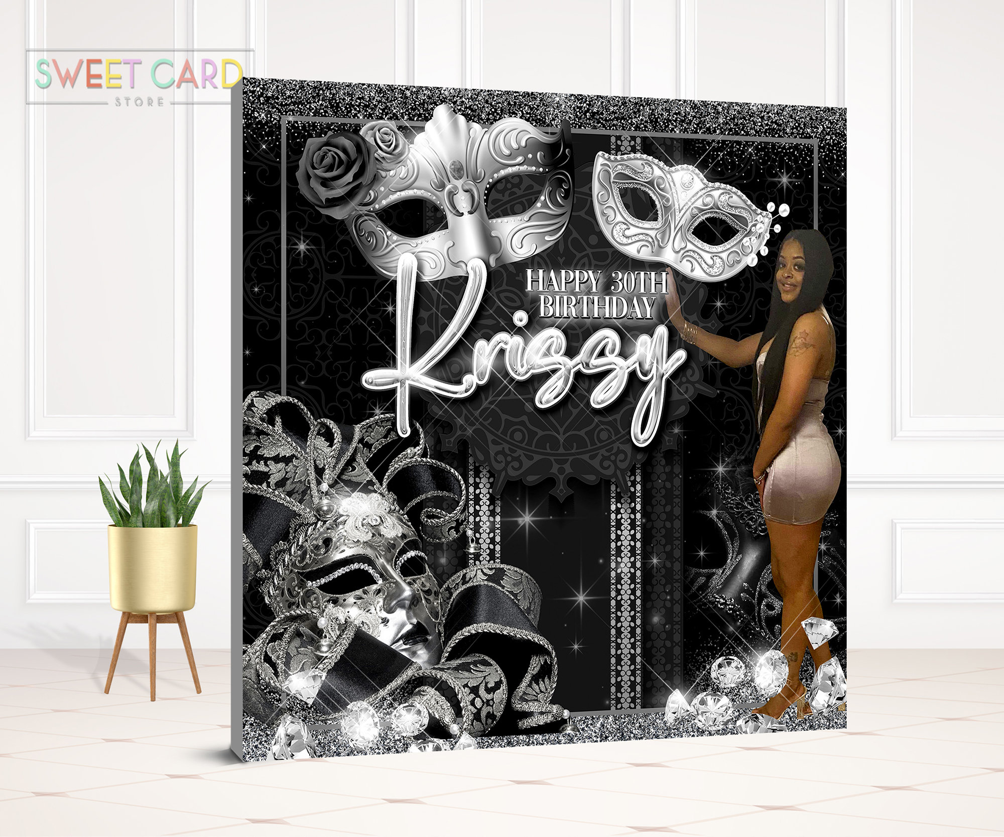 Masquerade Backdrop - Etsy