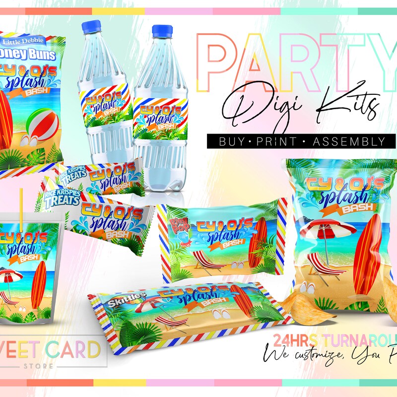 Beach Party Favors - Etsy