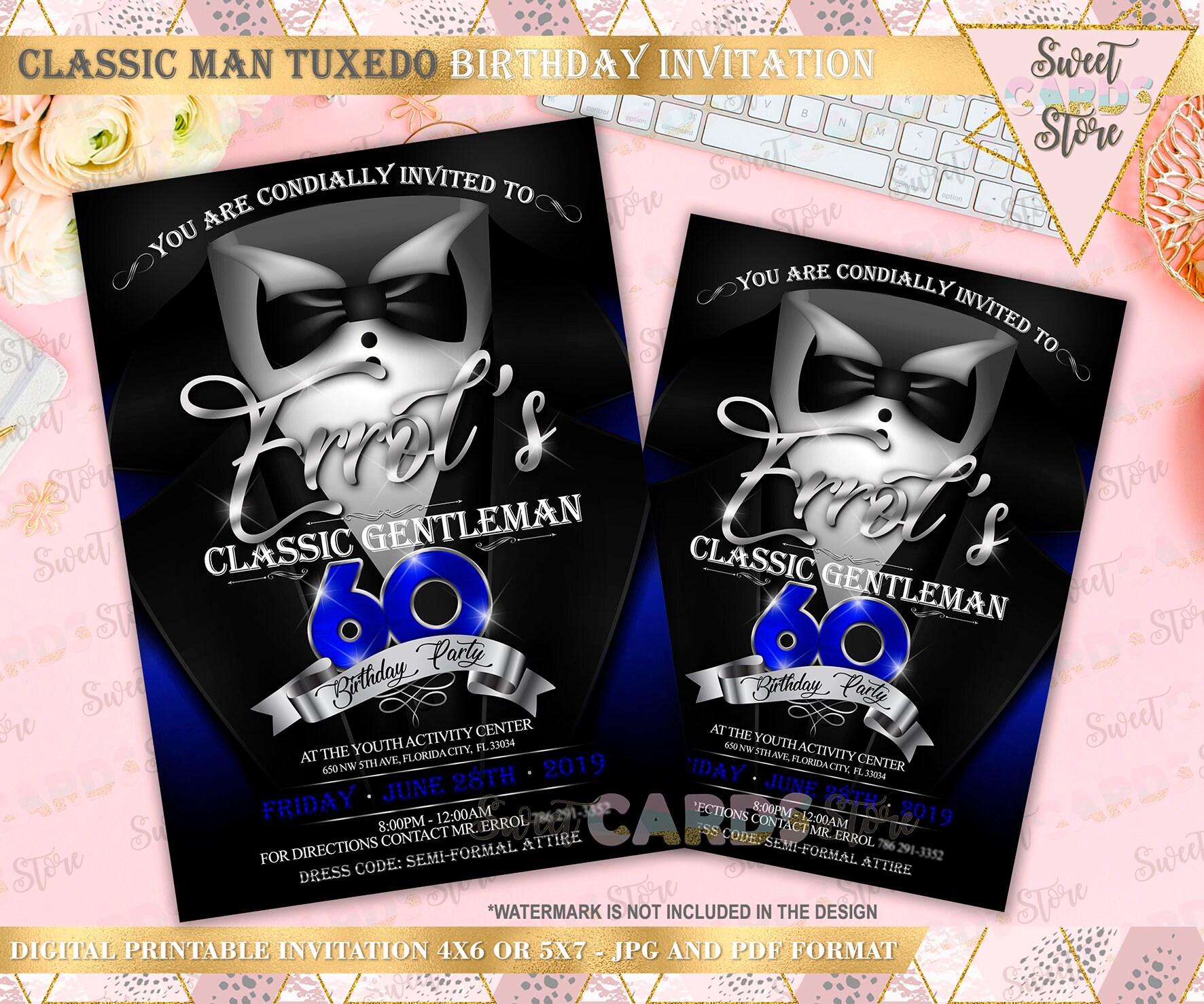 Tuxedo Printable