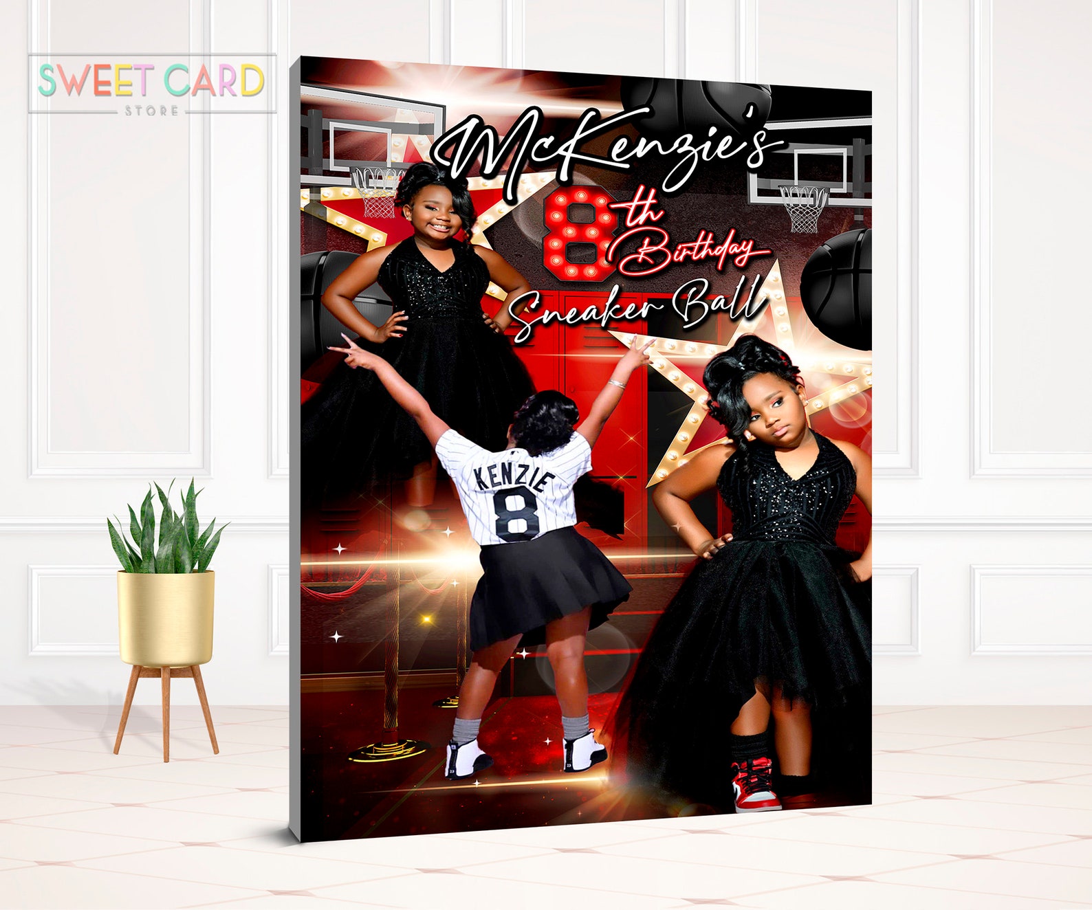 SNEAKER PARTY BACKDROP Pop Culture Backdrop Sweet Sixteen - Etsy