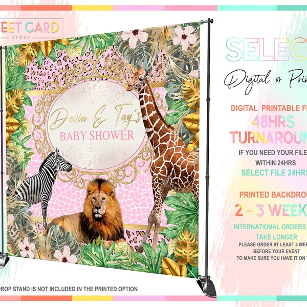 Jungle Backdrop - Etsy