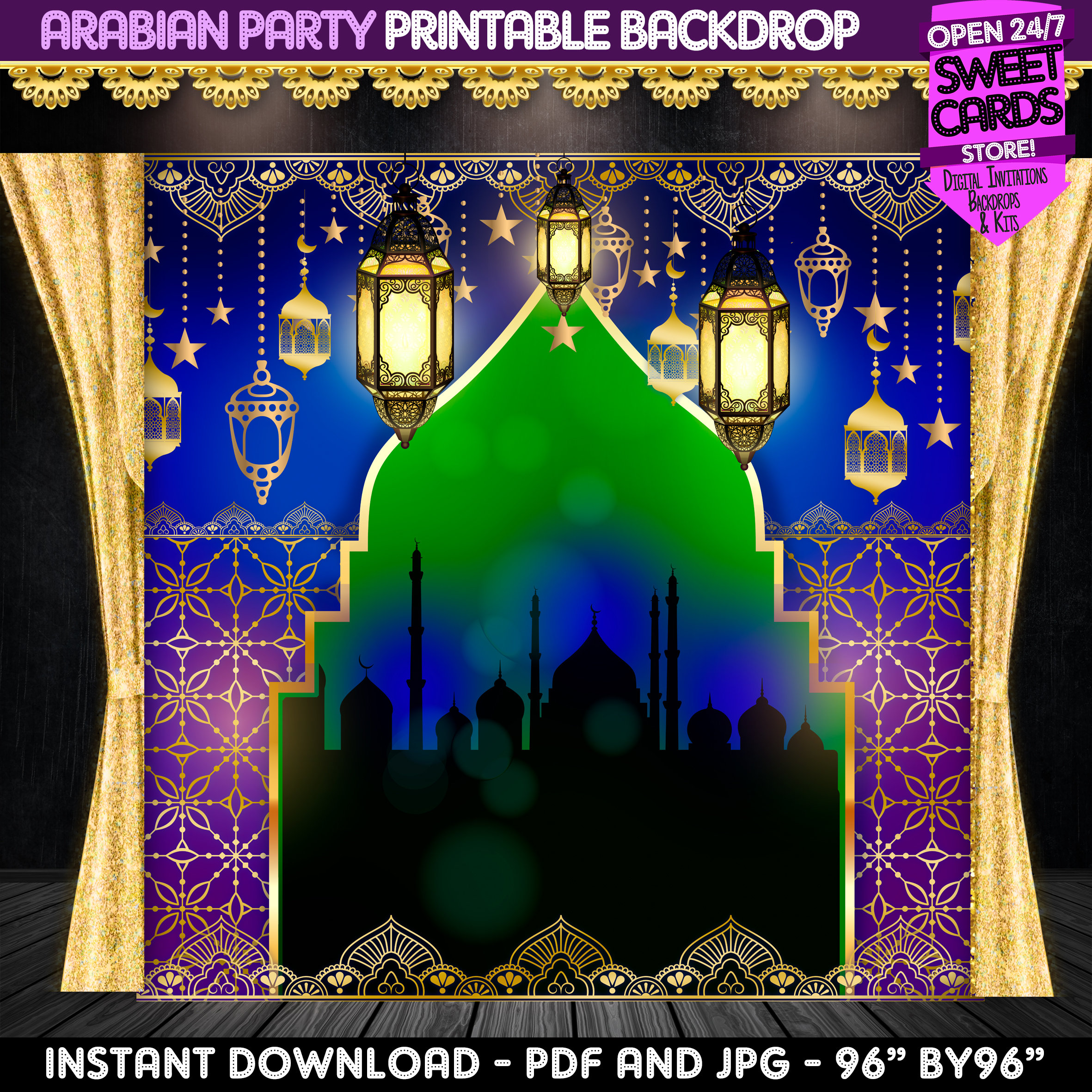 Arabian Theme Background