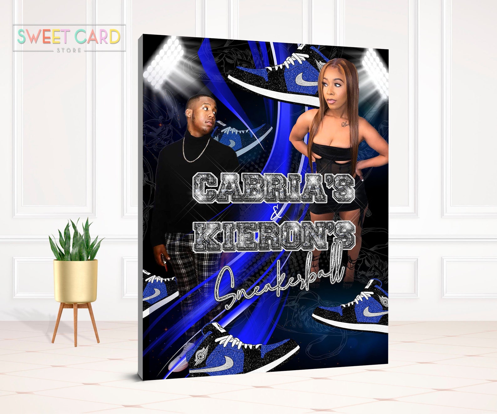 SNEAKER PARTY BACKDROP Sneakerball Backdrop Sweet Sixteen - Etsy