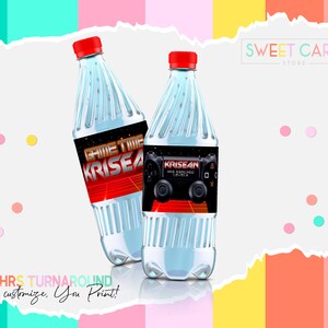 GAMER WATER LABELS, Gamer Birthday Party Water Labels, Gamer Gaming ...
