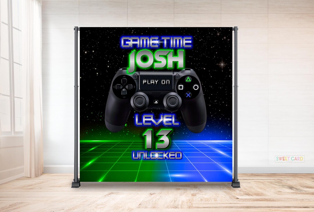 Gamer Backdrop, Games Backdrop Controller Backdrop Joystick Backdrop ...