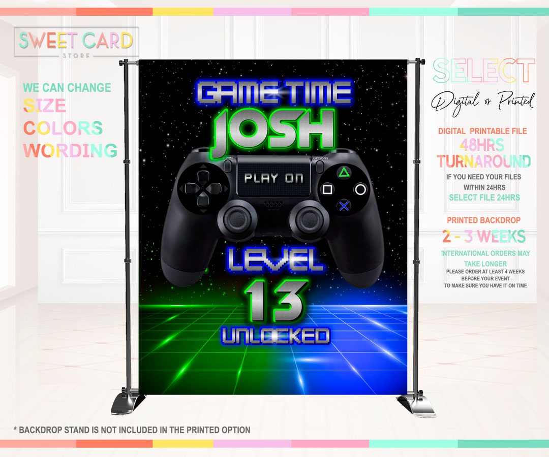 Gamer Backdrop, Games Backdrop Controller Backdrop Joystick Backdrop ...