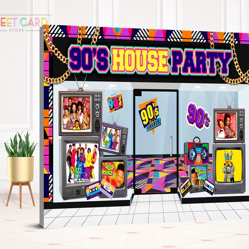 90s Backdrop - Etsy