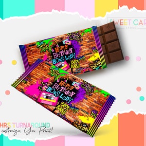 GRAFFITI POP ROCKS, Graffiti Retro 80s 90s Pop Rocks Wrapper Template ...