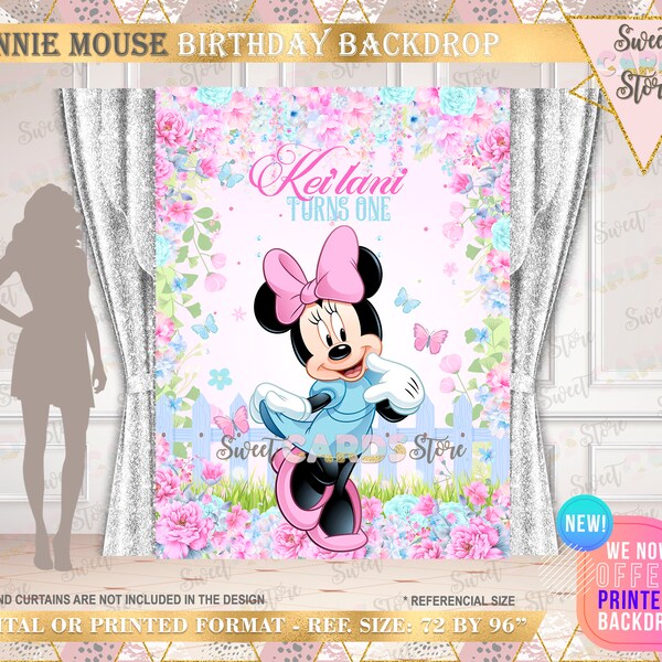 Minnie Mouse Banner - Etsy