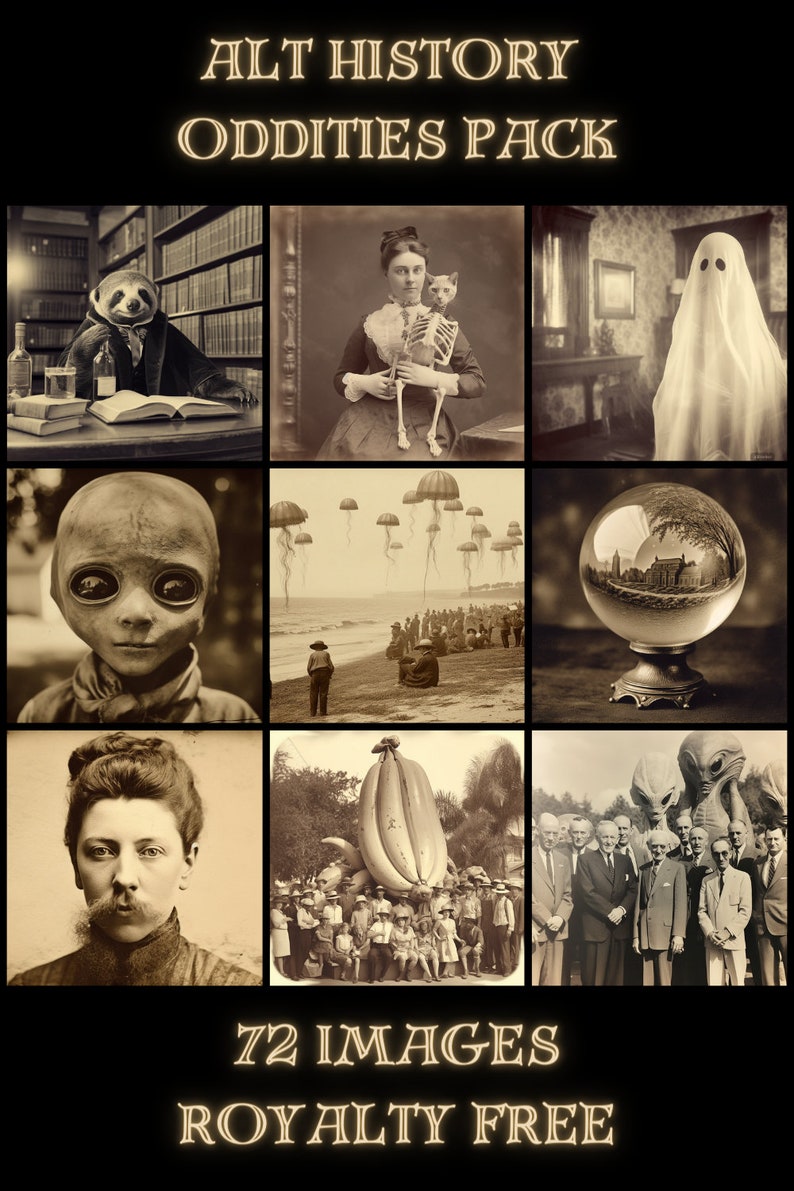 72 Oddities and Curiosities Images, Vintage Images, Alternate History ...