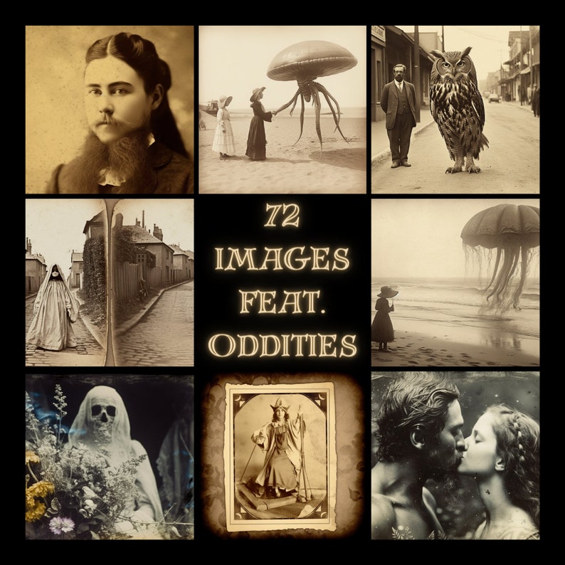 72 Oddities and Curiosities Images, Vintage Images, Alternate History ...