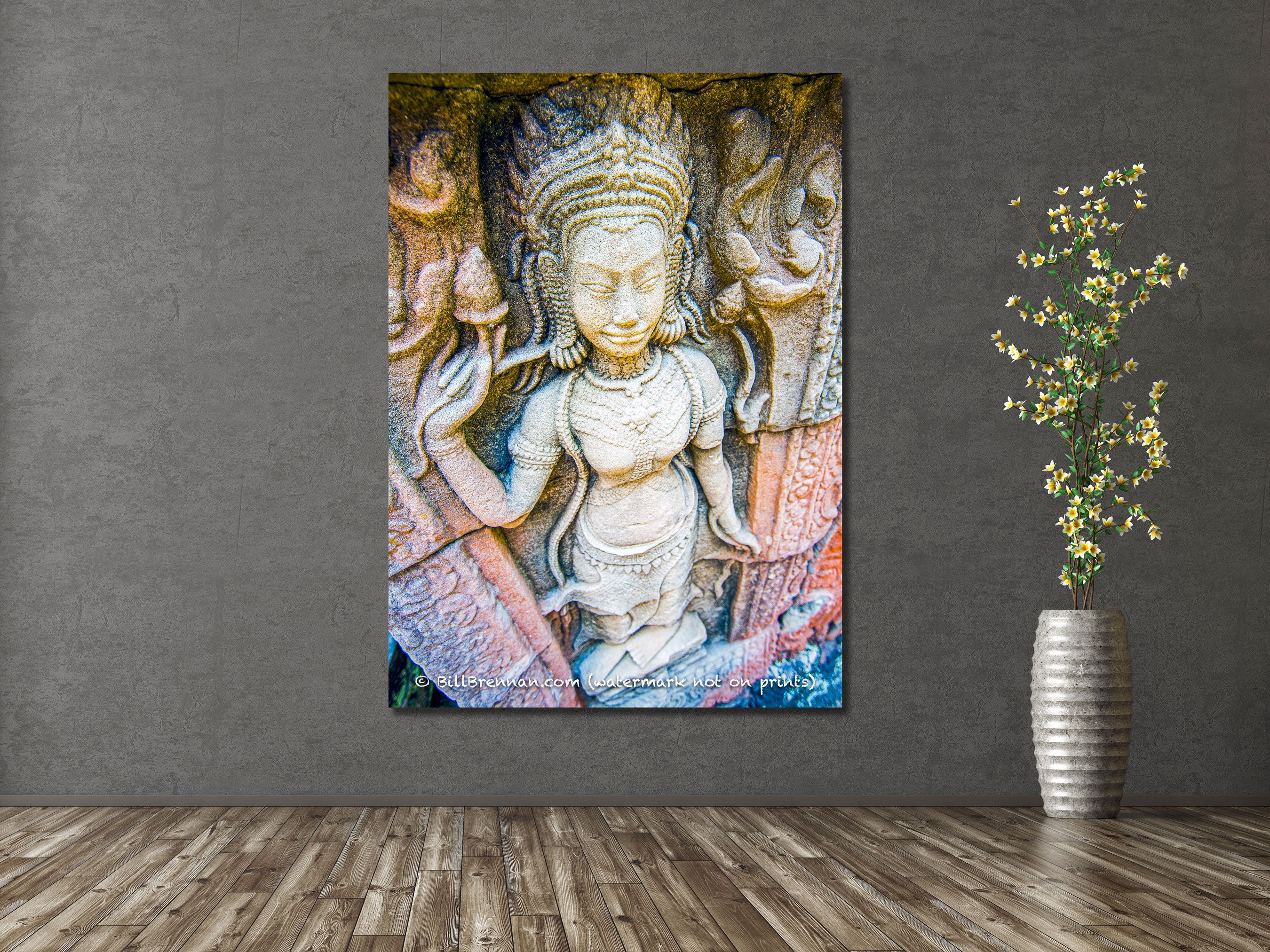 Khmer Apsara Canvas Wrap Photograph Art Decor Cambodia - Etsy