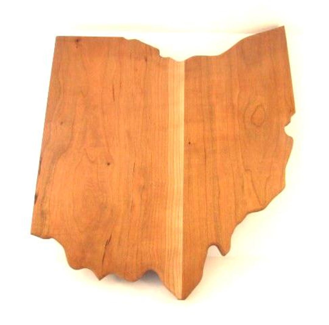Ohio - Shaped Cutting Board - Etsy