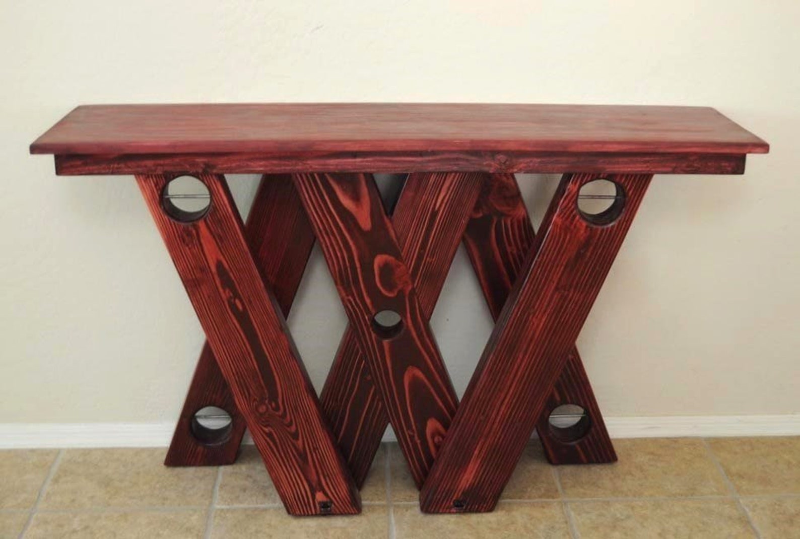 Folding St Andrews Cross/table - Etsy
