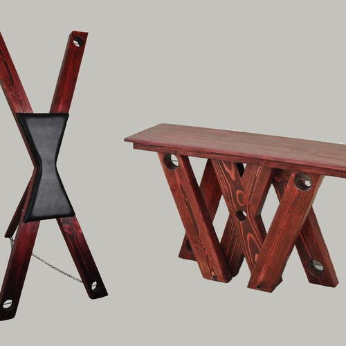 Folding St Andrews Cross/table - Etsy