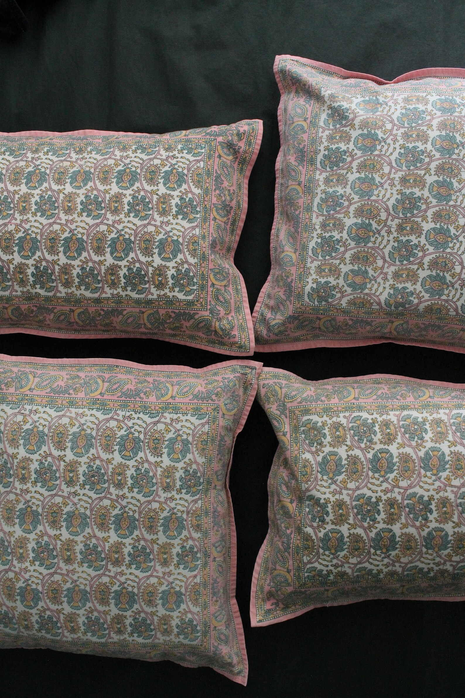 Paisley Cushion Case, Rectangle Cushion, Recycled Materials Accent ...