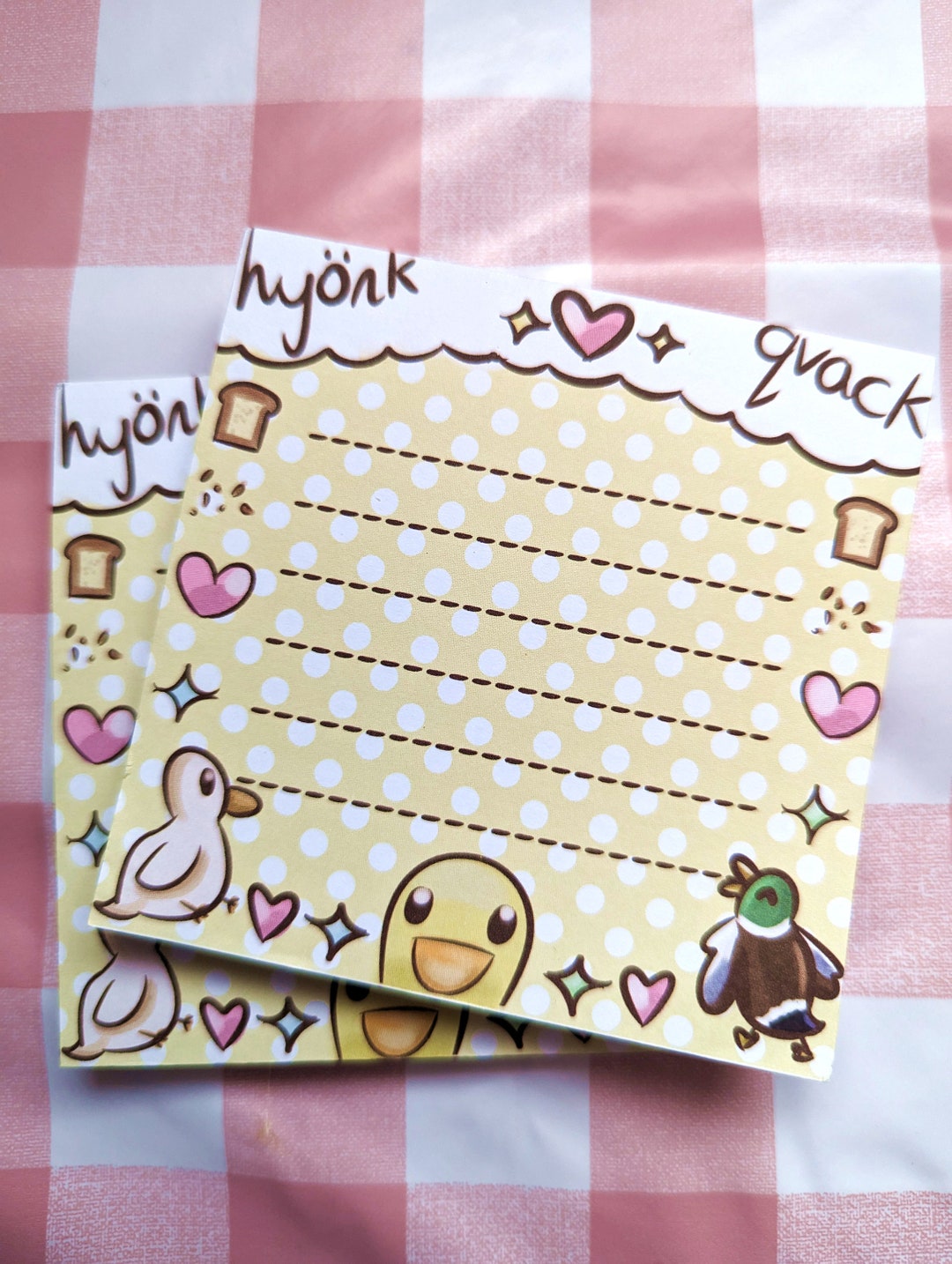 Duck Memo Pads, Memo Pad Cute, Memo Pad Block, Notepads for Kids ...