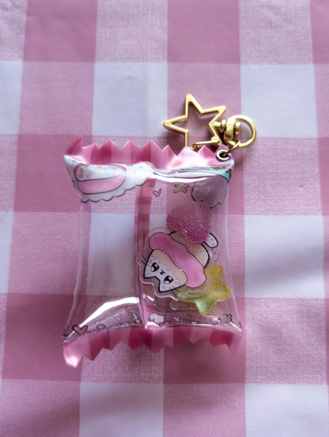 Candy Shaker Charms, Cute Keychains, Kawaii Keychains, Candy, Sweets ...