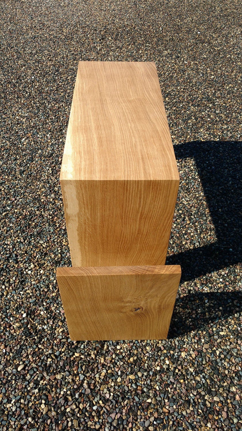 Modern Magazine Bench Side Table - Etsy