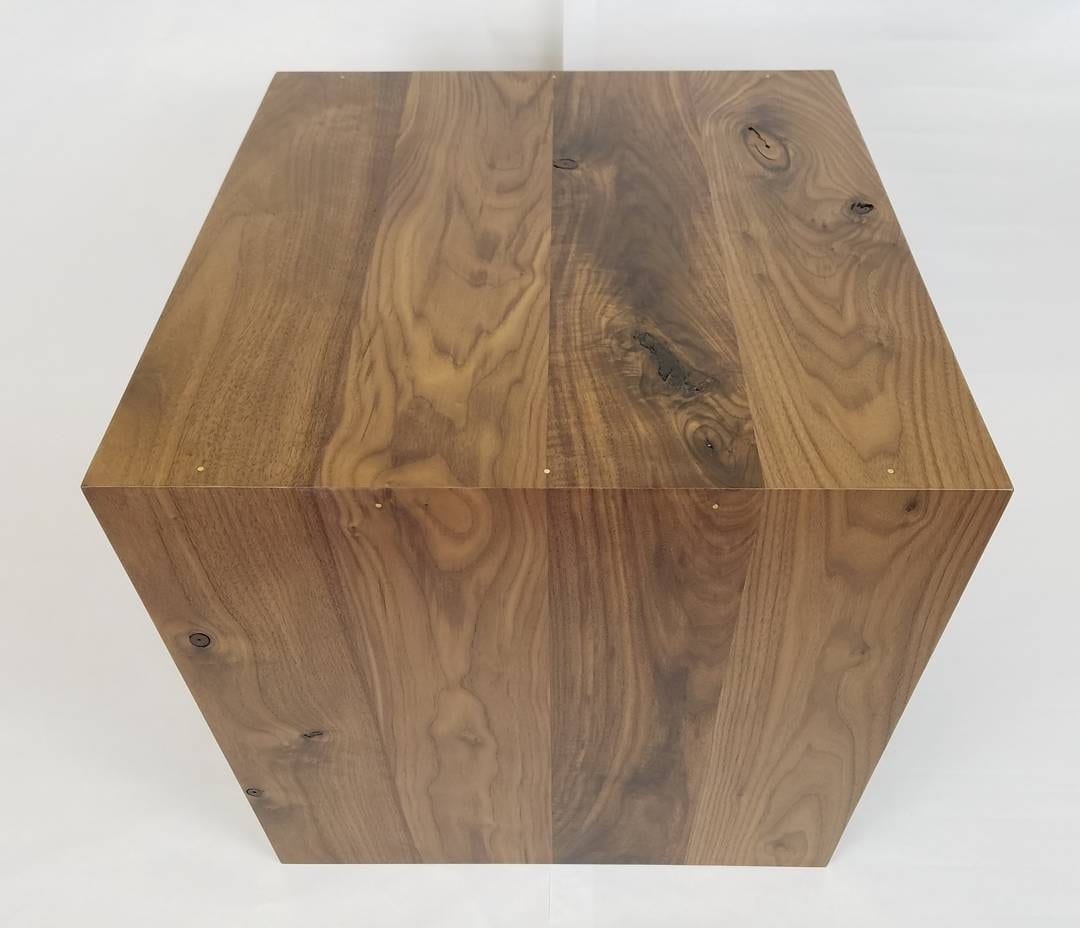 Walnut Side Table - Etsy
