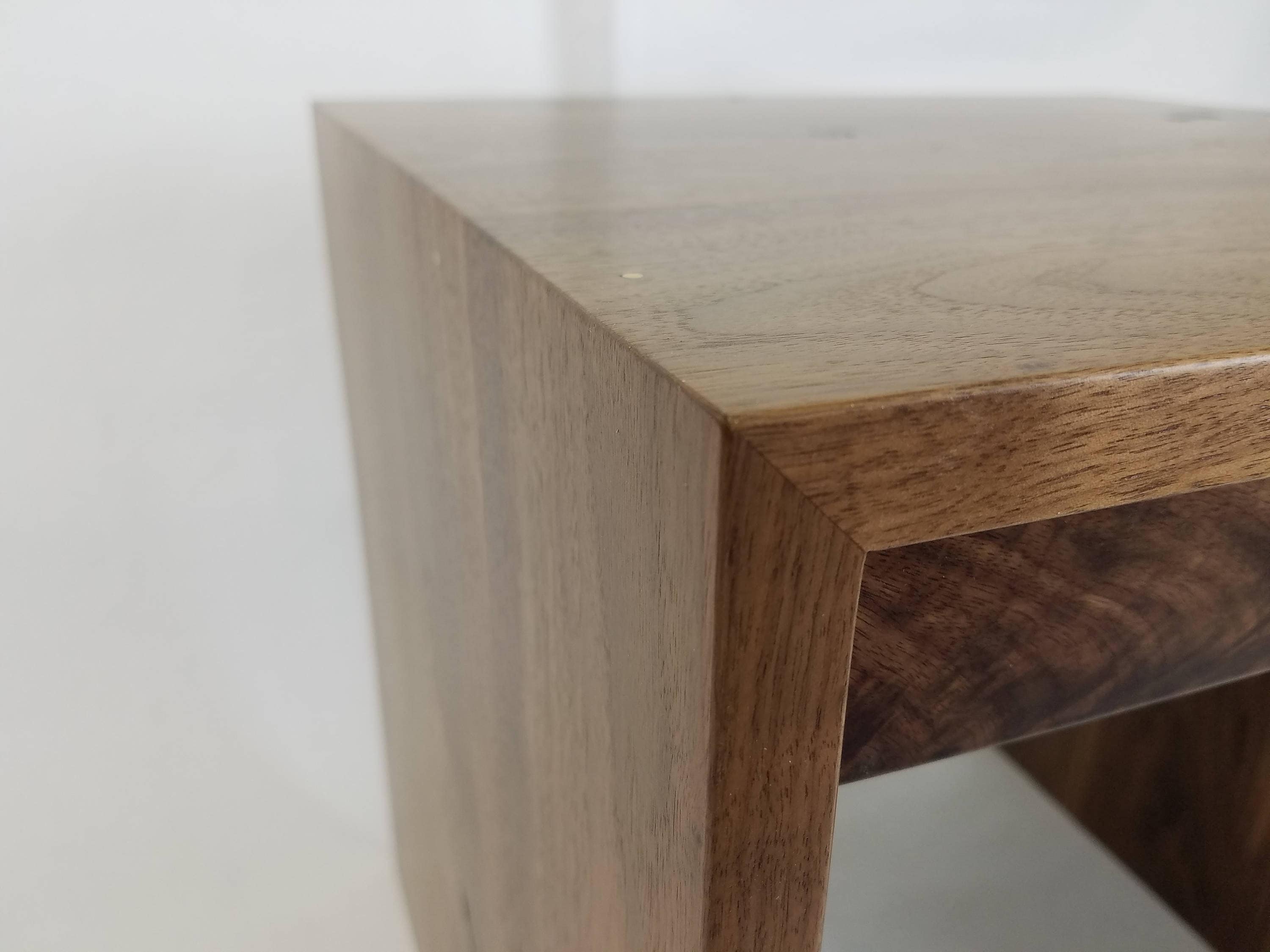 Walnut Side Table - Etsy