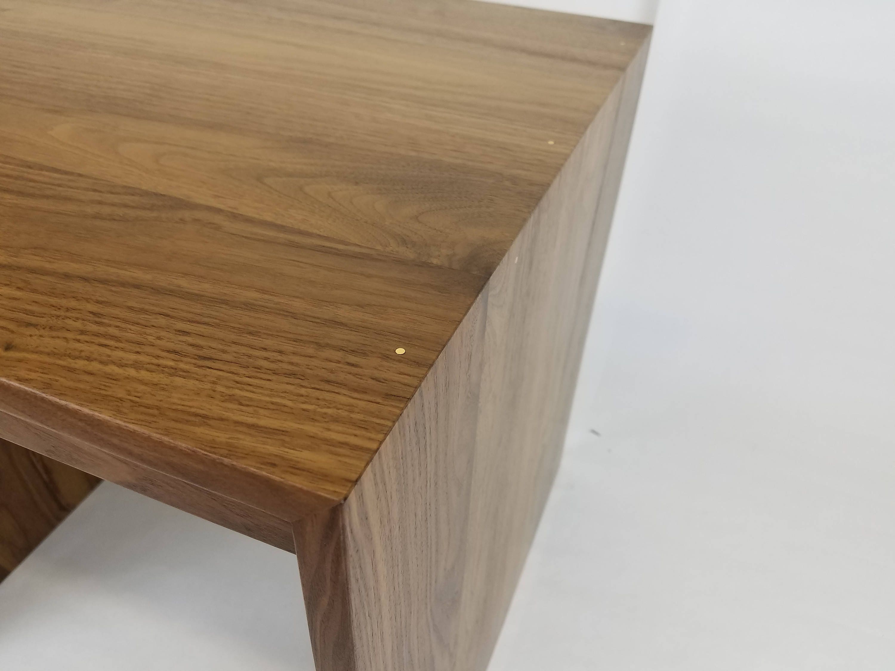 Walnut Side Table - Etsy